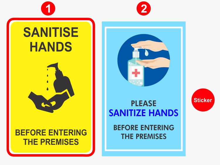 Covid 19 Stickers - JV Prints